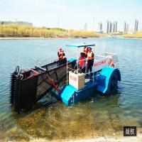 China 10000L/Hour Aquatic Weed Harvester 8000kg Weight 3km/h Working Speed for Lake Weed Removal for sale