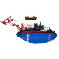 China 5000 kg Capacity Amphibious Reed Harvester 1000 mm Working Width 39 kW Engine for sale