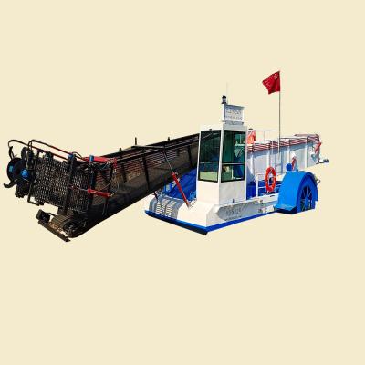 China China Keda Aquatic Weed Harvester 12m Cutting Width 3000kg Capacity Garbage Collection Boat for sale