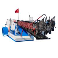 China Fully Automatic Aquatic Weed Harvester 150 Model Full Hydraulic Drive 12.5m Length for sale