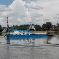 China 20 inch Fully Hydraulic Cutter Suction Dredger 5000 m3/h Capacity 16 m Dredging Depth for sale