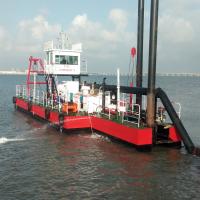 China 20 inch Fully Hydraulic Cutter Suction Dredger 5000 m3/h Capacity 16 m Dredging Depth for sale