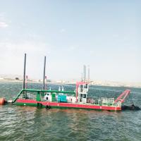 China 20 inch Fully Hydraulic Cutter Suction Dredger 5000 m3/h Capacity 16 m Dredging Depth for sale