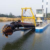 China KEDA 20 Inch Cutter Suction Dredger 5000m3/h 62m Lift 2500m Discharge Distance for sale