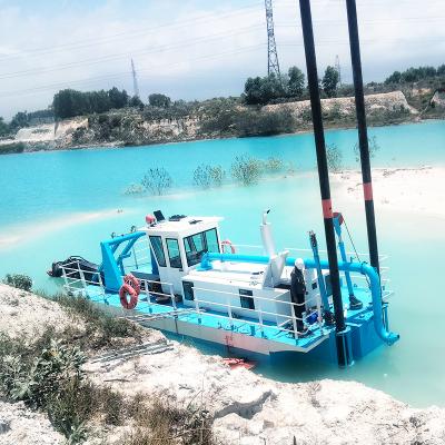 China 20 Inch Hydraulic Cutter Suction Dredger 1100m3/h Workload 10m Dredging Depth for Sand Mining for sale
