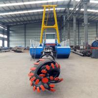 China River Cutter Suction Dredger  20m Dredging Depth 10inch Draught for sale