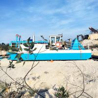 China Customized River Sand Dredger 230t with Auxiliary Engine Power 298kw for sale