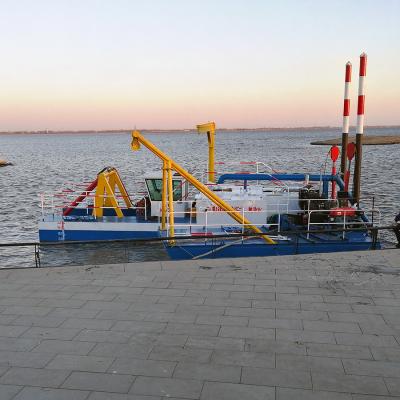 China Keda 6 Inch Cutter Suction Dredger 450m³/h Conveying Capacity 10m Dredging Depth Diesel Engine for River Lake Dredging for sale