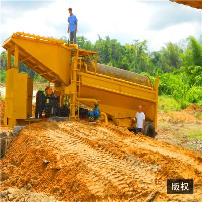 China High Capacity Gold Wash Plant 30-500t/h 220v/380v Voltage 98% Recovery Rate for sale