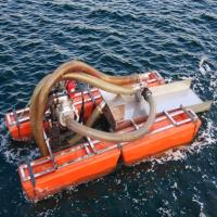 China Lightweight Diesel Mini Dredger for Small Scale Gold Mining for sale