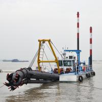 China JC-3000 Swing Winch Cutter Suction Dredger 10m Dredging Depth for sale