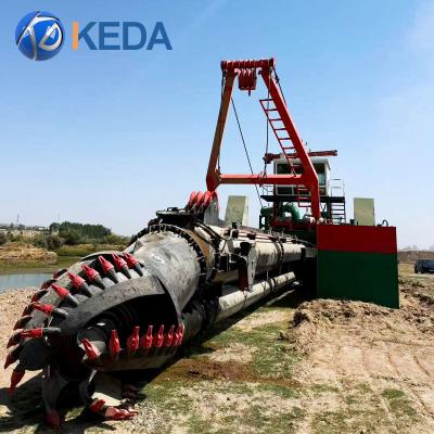 China Wind Powered Stainless Steel Cutter Suction Dredger 1080m3h Airflow Gold Processing for sale