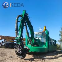 China KEDA 2026 Self-Propelled Amphibious Cutter Suction Dredger 8m Depth One Person Operation for sale