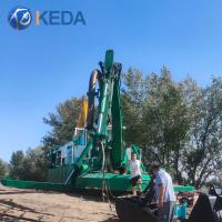 China KEDA 2026 Self-Propelled Amphibious Cutter Suction Dredger 8m Depth One Person Operation for sale