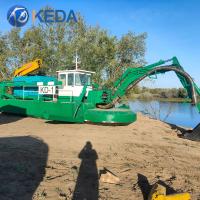 China KEDA 2026 Self-Propelled Amphibious Cutter Suction Dredger 8m Depth One Person Operation for sale