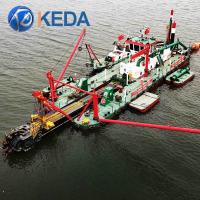 China Diesel Engine Cutter Suction Dredger 450m3h High Efficiency for River Lake Dredging for sale