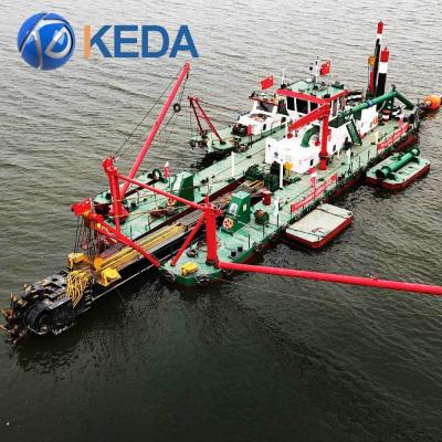 China KEDA CSD200 Cutter Suction Dredger 120-220L/H Diesel Electric for Sand Silt Mud Removal for sale