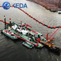 China Diesel Engine Cutter Suction Dredger 450m3h High Efficiency for River Lake Dredging for sale