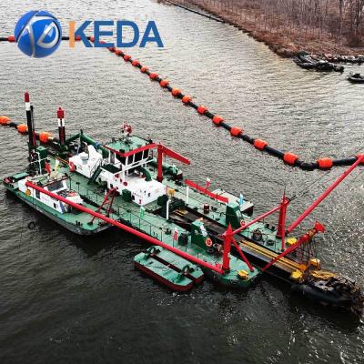 China Diesel Engine Cutter Suction Dredger 450m3h High Efficiency for River Lake Dredging for sale