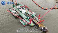 China Custom KEDA Cutter Suction Dredger 500m3/h Capacity 15m Depth for River Reservoir Dredging for sale