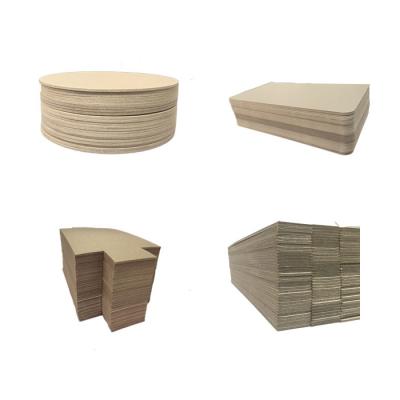 China Customized Size Laminated plain paper 800gsm gray chip board sheets for sale