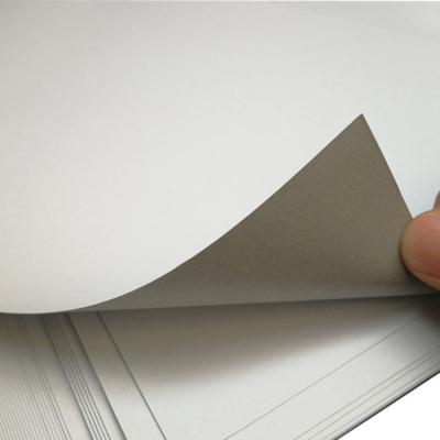 China Coated Board Paper With Grey Packaging Used Back Duplex Cardboard ﻿ for sale