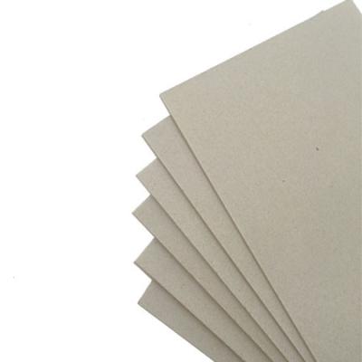 China 2.2Mm Thick Grey Board Uncoated Cardboard For Note Cover And Book Binding for sale