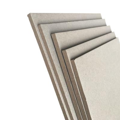 China Recycled Thickness 1.3mm 820gsm Rigid Grey Cardboard Sheets Hard Paperboard for sale