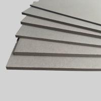 China Recycled Thickness 1.3mm 820gsm Rigid Grey Cardboard Sheets Hard Paperboard for sale
