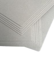 China Supplier Wholesale Cheap Grey Board 0.5mm 1mm 1.5mm 2mm thick grey cardboard for sale