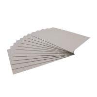 China 180-2400gsm Thickness Customize Size Grey Chipboard Gray Paper Grey Paperboard for sale