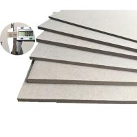China Notebook Cover thick grey recycle paper roll/sheet grey cardboard/grey chip board for sale