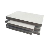 China Grey Board Sheets uncoated laminated 1-3mm  paper board Straw board Paper for boxes for sale