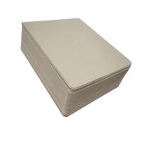 China Custom Printed Quality Prices Luggage Board Thick Cardboard Quick Clip Grey Paperboard for sale