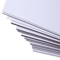 China Wood Pulp Recycled Duplex Board Paper 240gsm 350 Gsm 400gsm for Digital Printing for sale