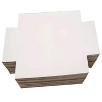 China High Quality Paper Grey Sheets White Paperboard Duplex Board 77x110 380g White Back for sale