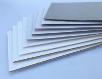 China Hot Sales 250gsm Export Coated Card Board Paper Coated Duplex Board Grey Back White Back for sale