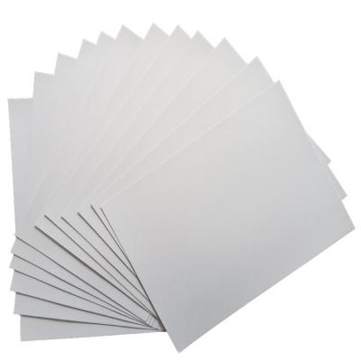 China Double Sided Ivory Paper Board White Cardboard For Packaging Cartons for sale