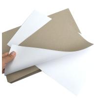 China Grade AA Duplex Grey Board Paper Suppliers With Better Price White Duplex Board 300g 350g for sale