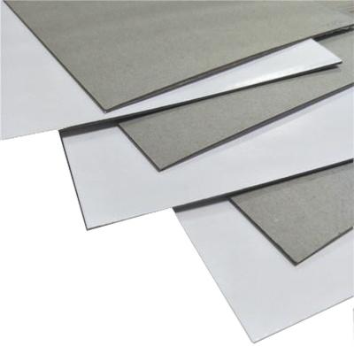 China Packaging Solution Grey Back Duplex Board Lightweight Wood Pulp Customizable for sale