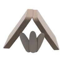 China Uncoated Grey Cardboard Sheets with Customized Shape Coating for sale