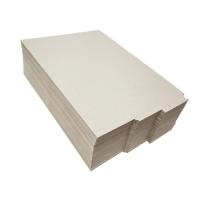 China Customized Shape White Paperboard Sheets with Recycled Pulp Style for sale