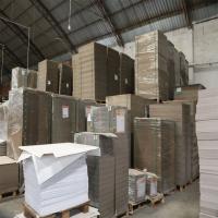 China Single Side Coating Grey Chip Board Made from Recycled Pulp for Sustainable Packaging for sale
