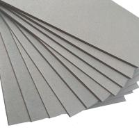 China Wholesale High Quality Folding Resistant 1~3 mm Sheets Grey Paper Board for sale