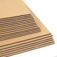 China 11 X 14 X 1/16 Inches Brown Corrugated Cardboard Sheets For Underwear Packaging Mailing And DIY Crafts for sale