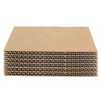 China Single Wall Corrugated Cardboard Sheets For Packing Mailing Arts Crafts A0 A1 A2 A3 A4 A5 Industrial Shoes Clothing for sale