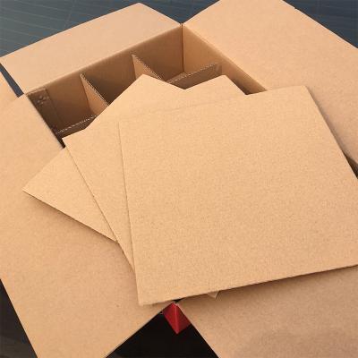 China 500mm Wide x 75m Long Corrugated Cardboard Paper Rolls for sale