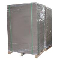 China Packaging Solution 2mm Grey Chipboard With PE Coating Made From Recycled Grey Paper Board for sale