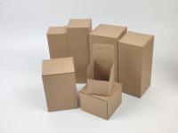 China Eco Friendly Mailing Corrugated Carton Cardboard Box Folding Flat Rigid Shipping Box for sale
