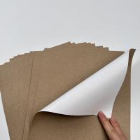 China White Front Coated GC4 Kraft Back 280 GSM 660*1016 Board for sale